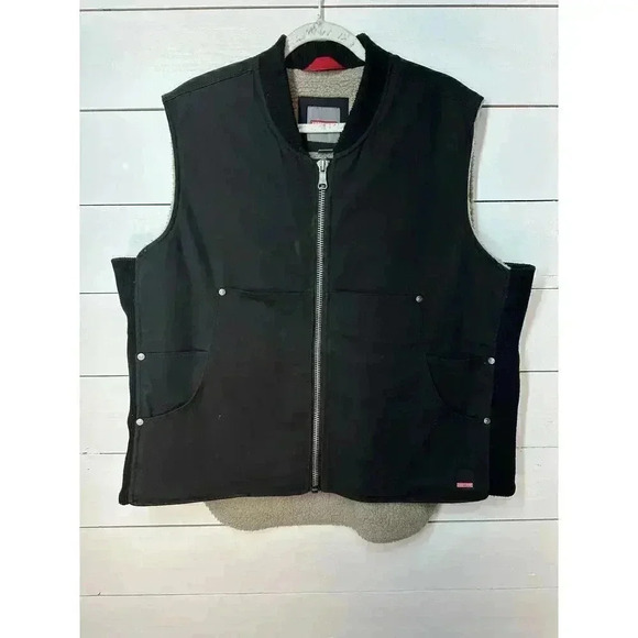 Craftsman | Jackets & Coats | Craftsman Mens Xl Black And Sherpa ...